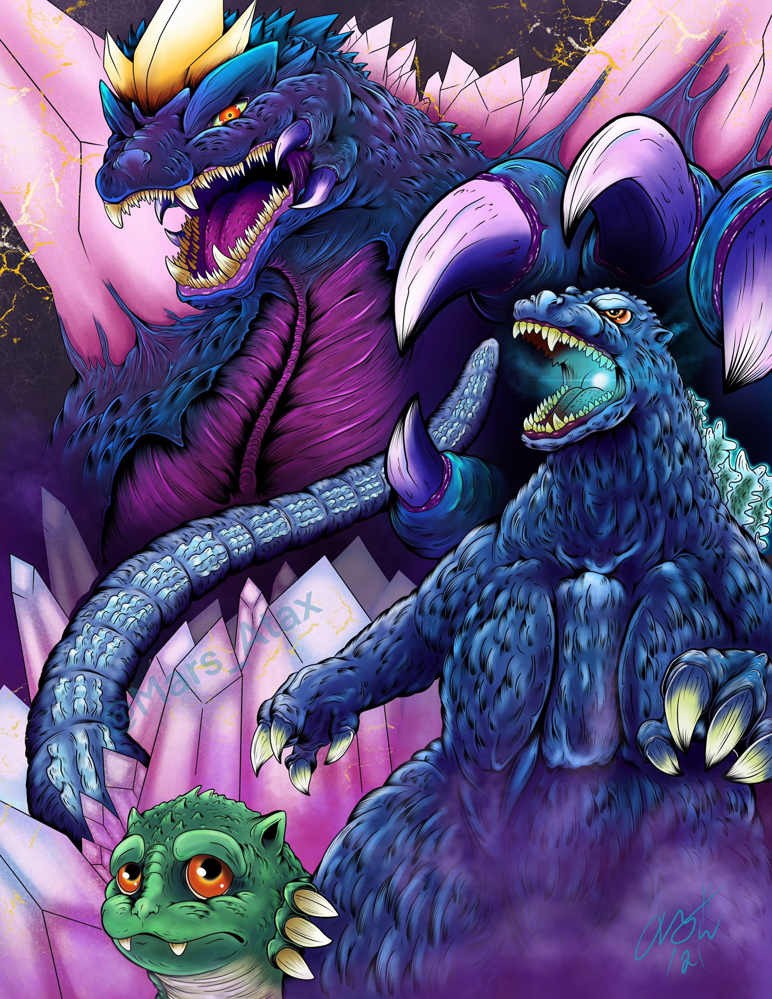 Super Godzilla Vs Spacegodzilla