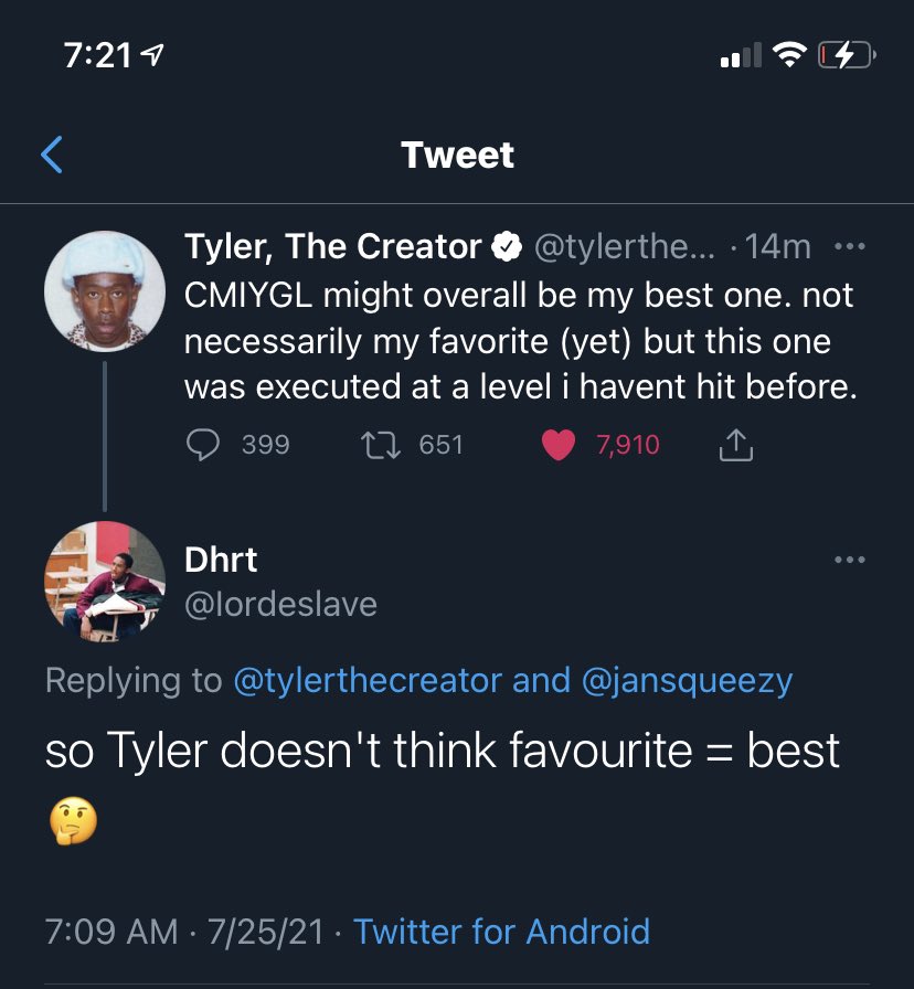 Tyler The Creator Twitter
