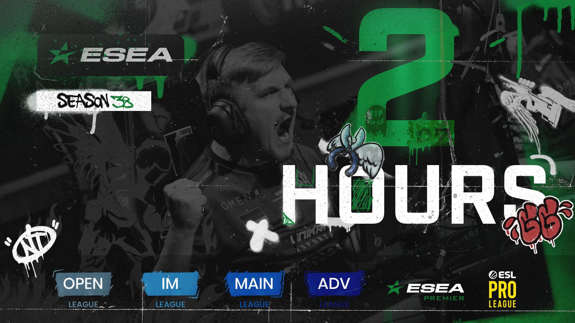 ESEA on Twitter: "2 more hours to register for Season 38! Registration and info at: https://t.co ...