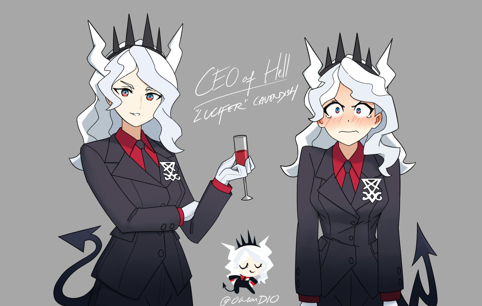 oksandio (COMMS Open) on Twitter: "LWA x Helltaker part.1 #lwa #LWA_jp #diakko #ダイアコ #Helltaker ...