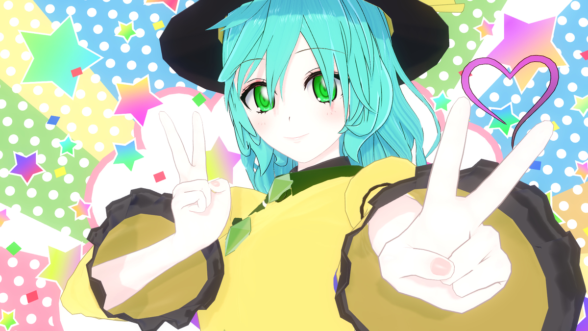 冬楓 On Twitter 古明地姉妹【cc配布】 コイカツ キャラ配布 コイカツ 東方project 東方地霊殿 古明地