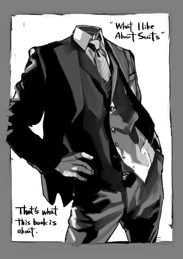 「If you want a paper version of the suit book, please purchas」SATOH ...