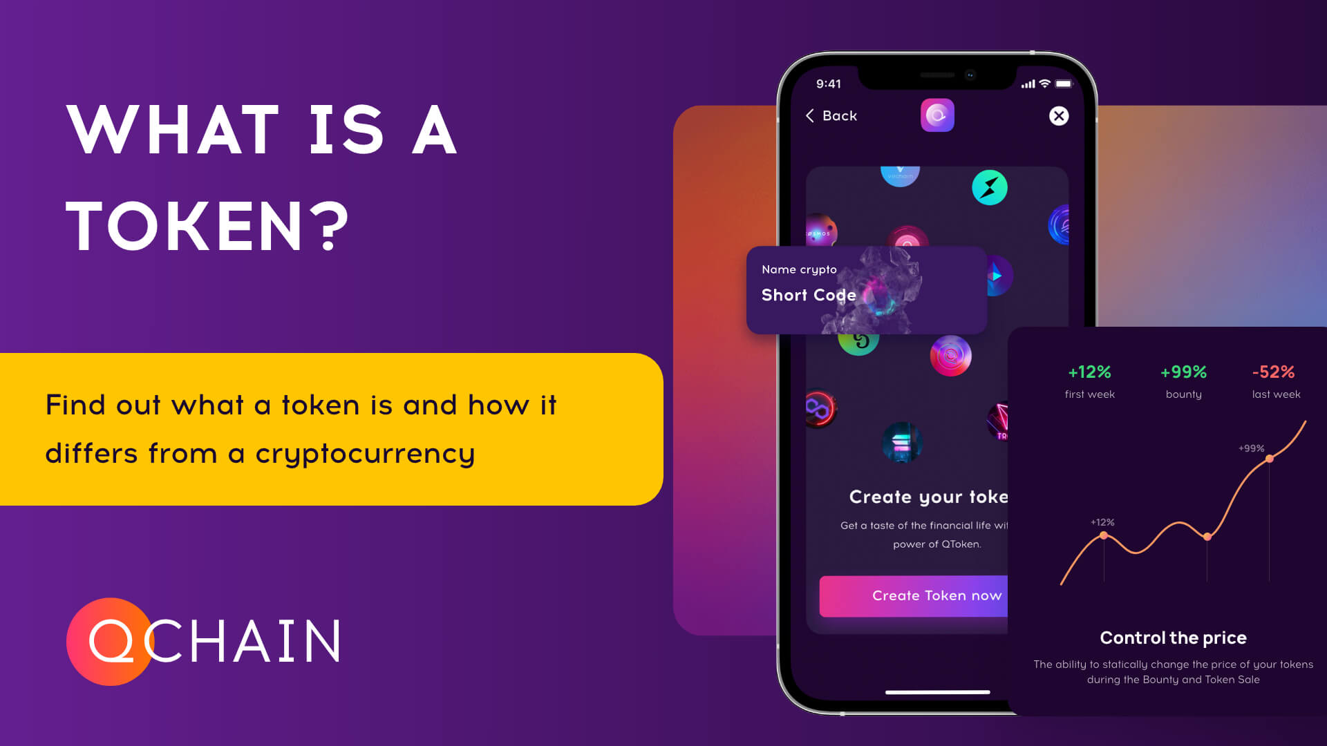 QChain on Twitter: "Find out what a token is and how it differs from a cryptocurrency. 👉 https ...