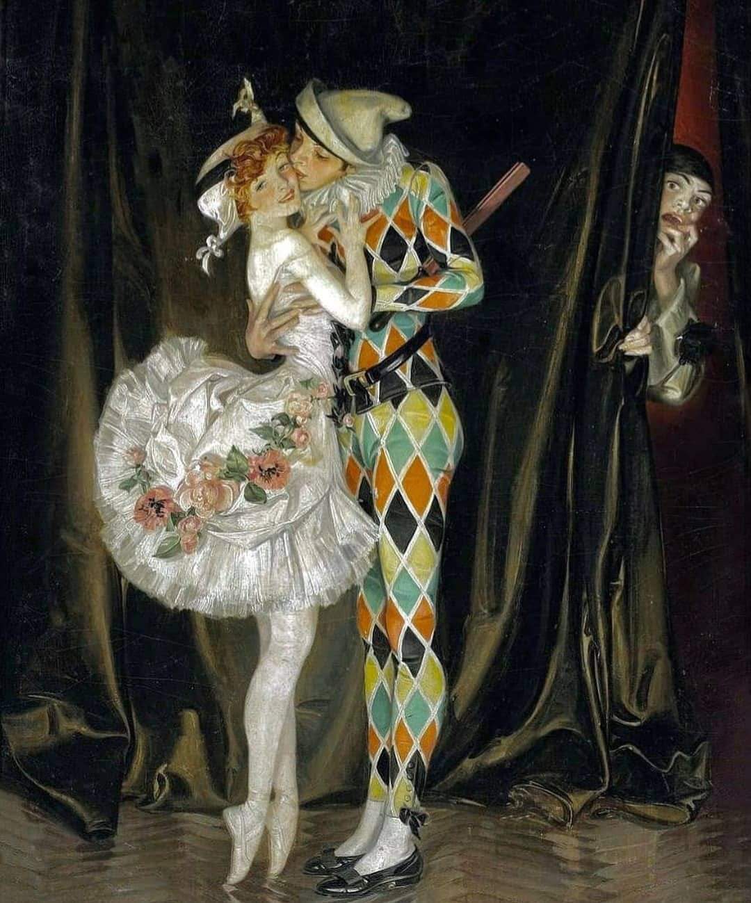 Harlequin And Columbine Costumes