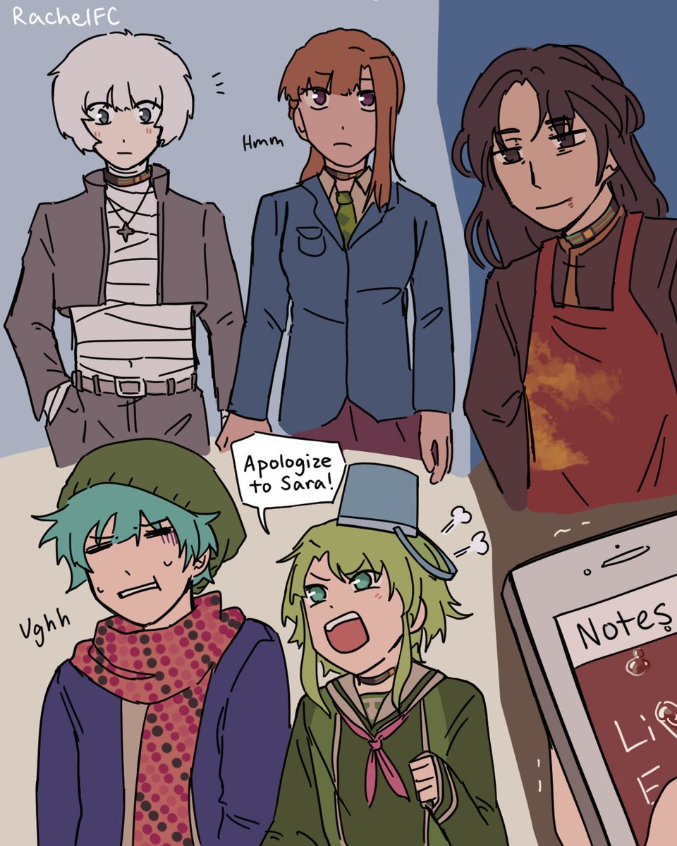 「@undeadcartilage Feel free to send this in your group chat a」RachelFCの漫画