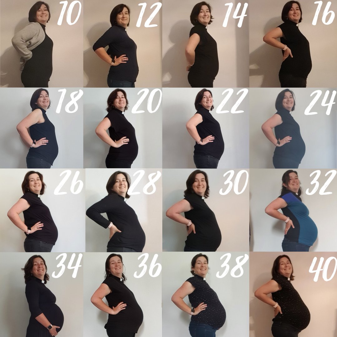 Triplets Belly Progression