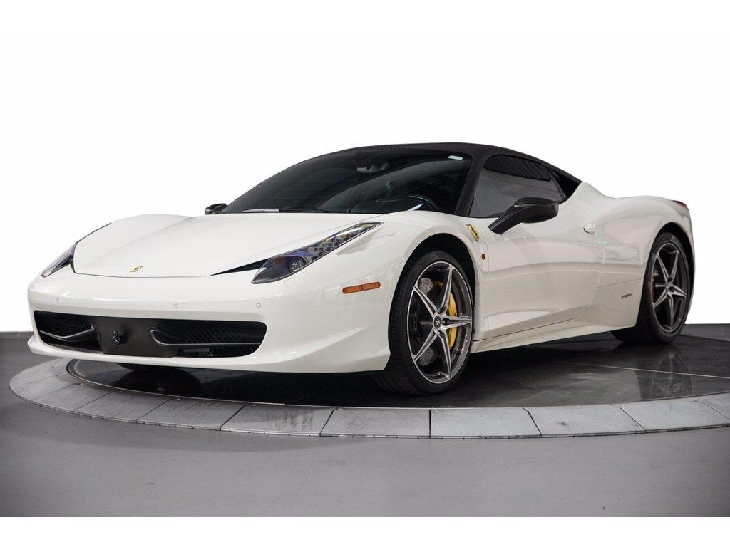 Ferrari 458 White Background