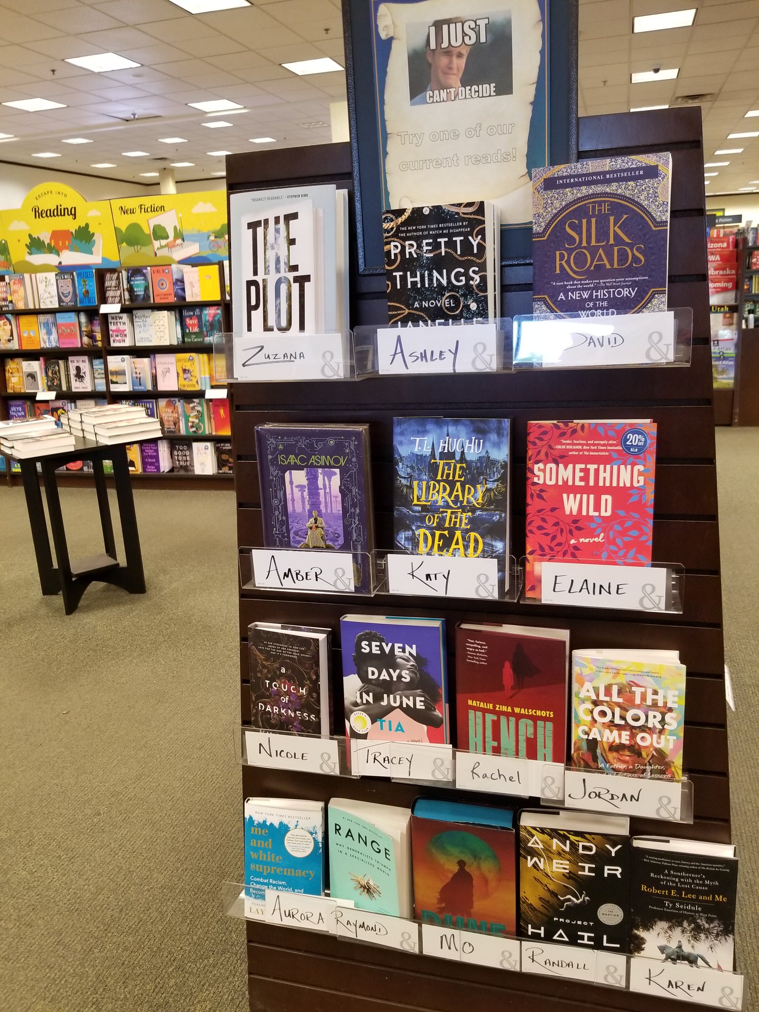 Barnes And Nobles Book Stands UNT Barnes And Noble Display Table]