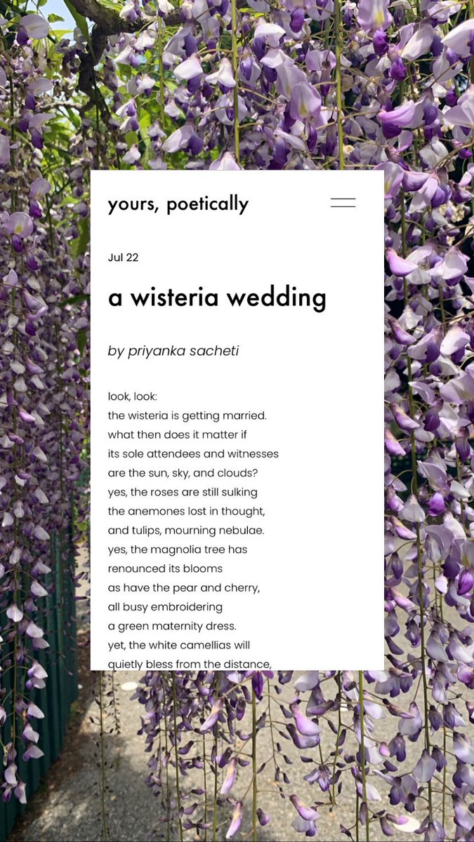 Wall Hangings Home & Living Wisteria Poem etna.com.pe