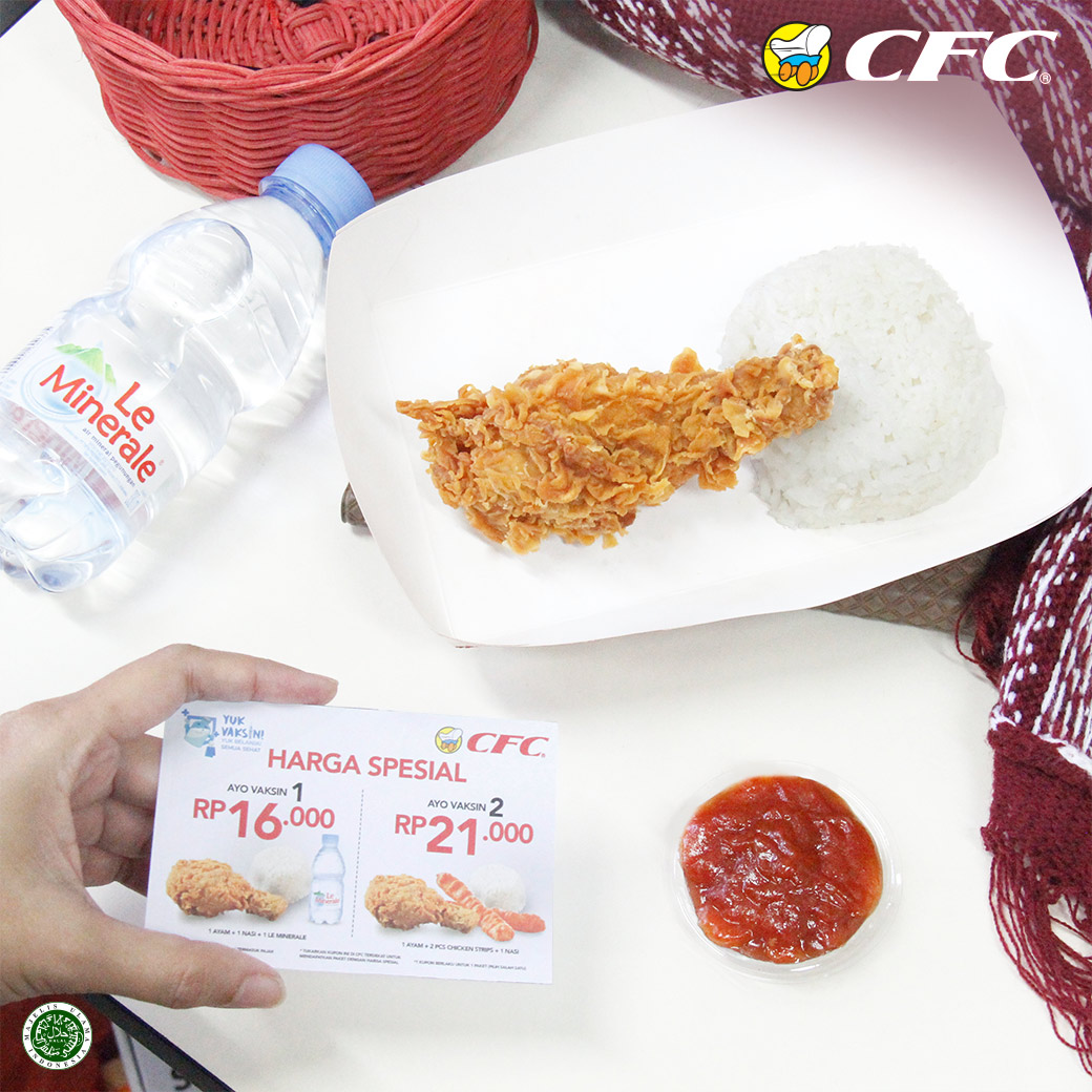 Official Account CFC Indonesia on Twitter: "Kamu yang sudah vaksin, yuk dapatkan harga spesial ...