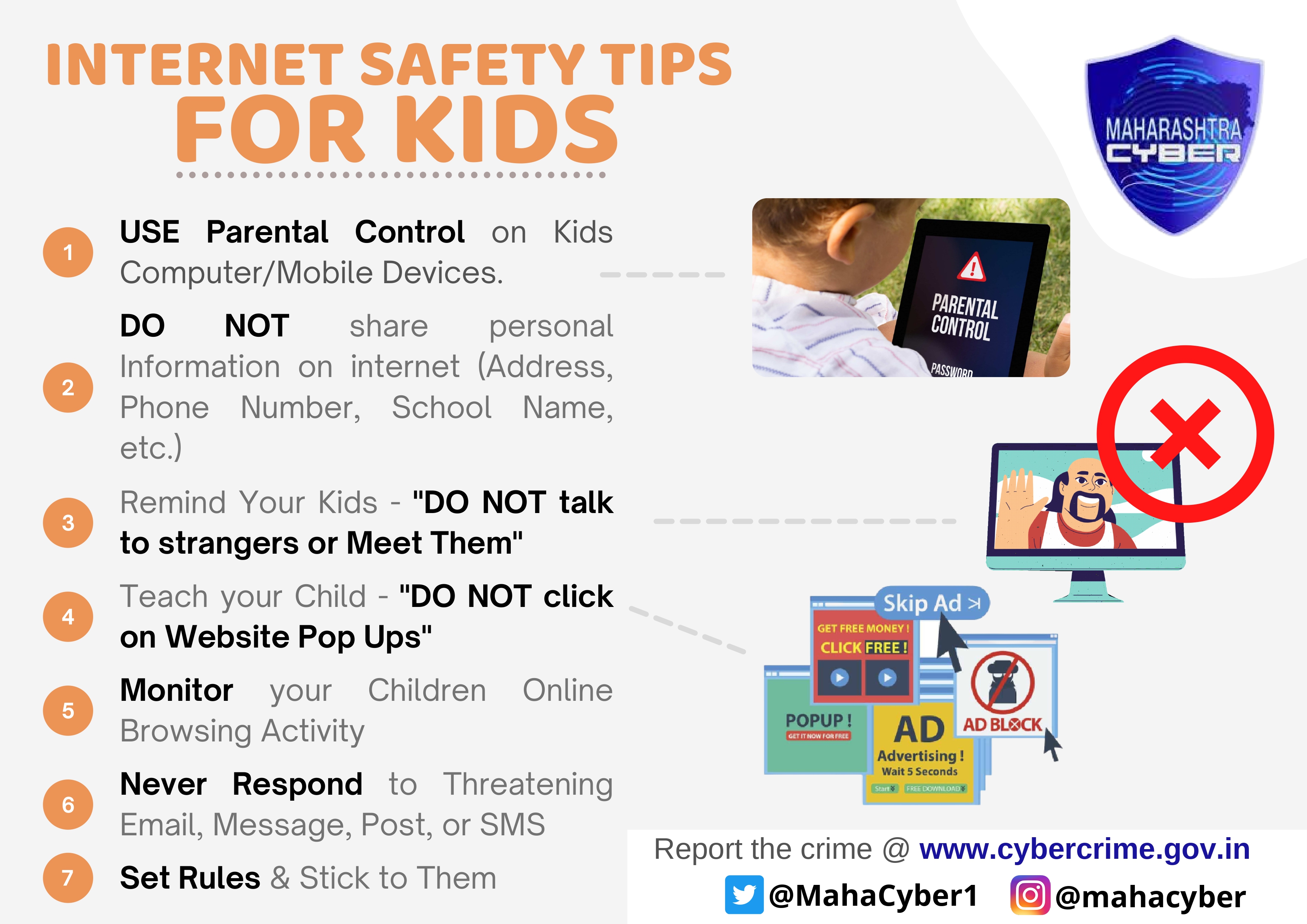 10 Internet Safety Tips For Kids