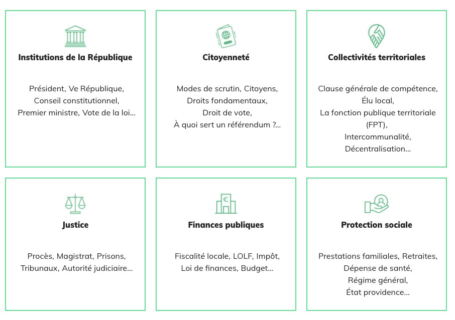 DILA on Twitter: "A découvrir : les fiches pédagogiques de @viepubliquefr pour comprendre le ...