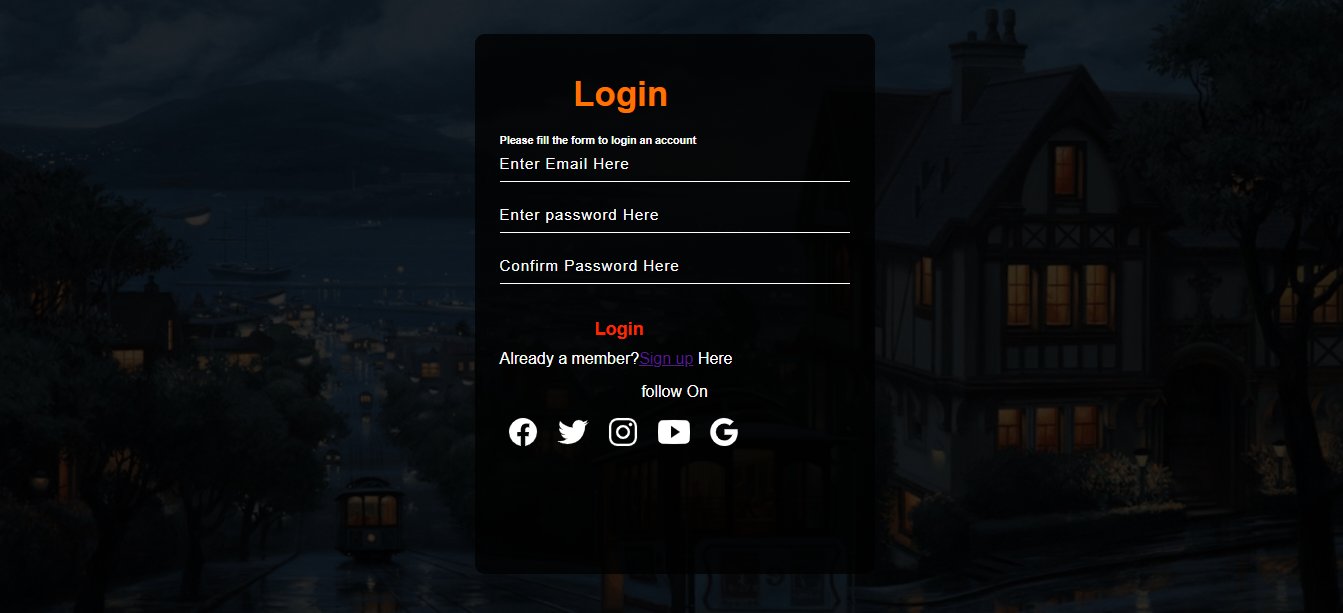 Code With Karan on Twitter: "Login and Sign Up page for website Using HTML CSS and JavaScript ...