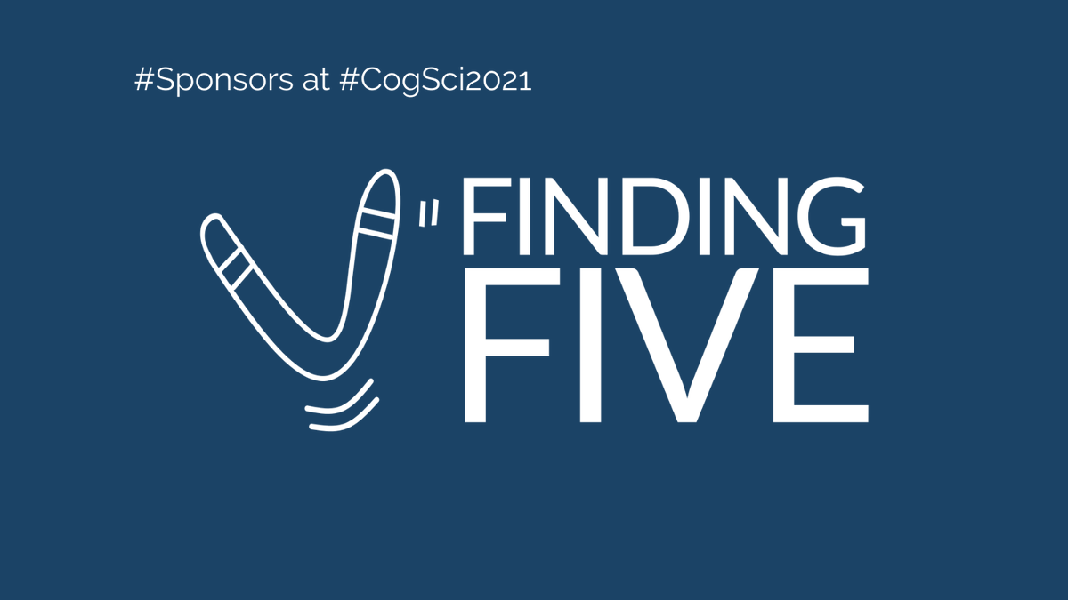 FindingFive Researcher Update on Twitter: "It's our honor to be supporting the cognitive science ...