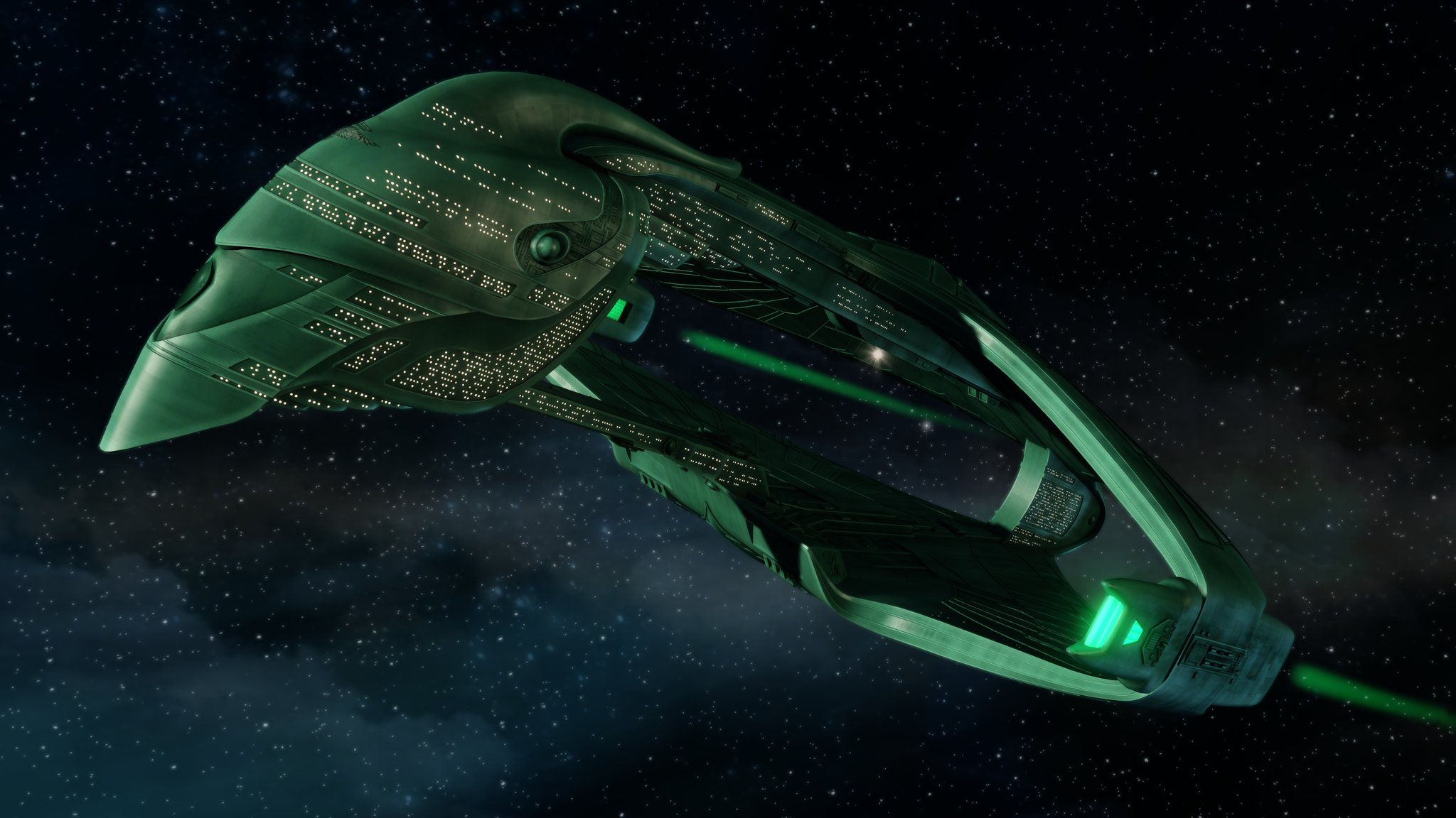 Romulan Scimitar Wallpapers 18 Reman Warbird Scimitar Model Diecast