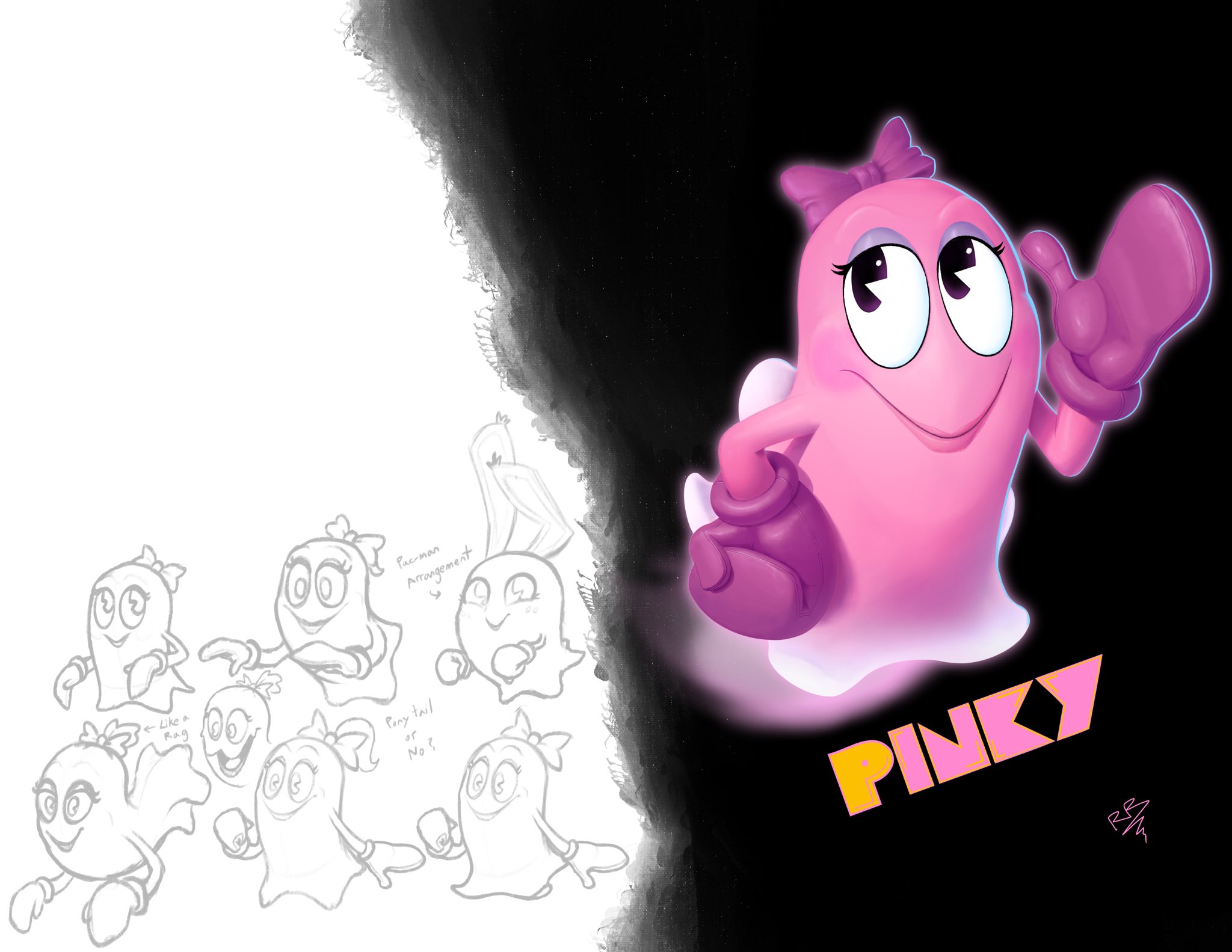 Pac Man Pinky