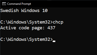 Br3akp0int on Twitter: "I'm wondering why #icedid uses "change code page (chcp)" command? It ...