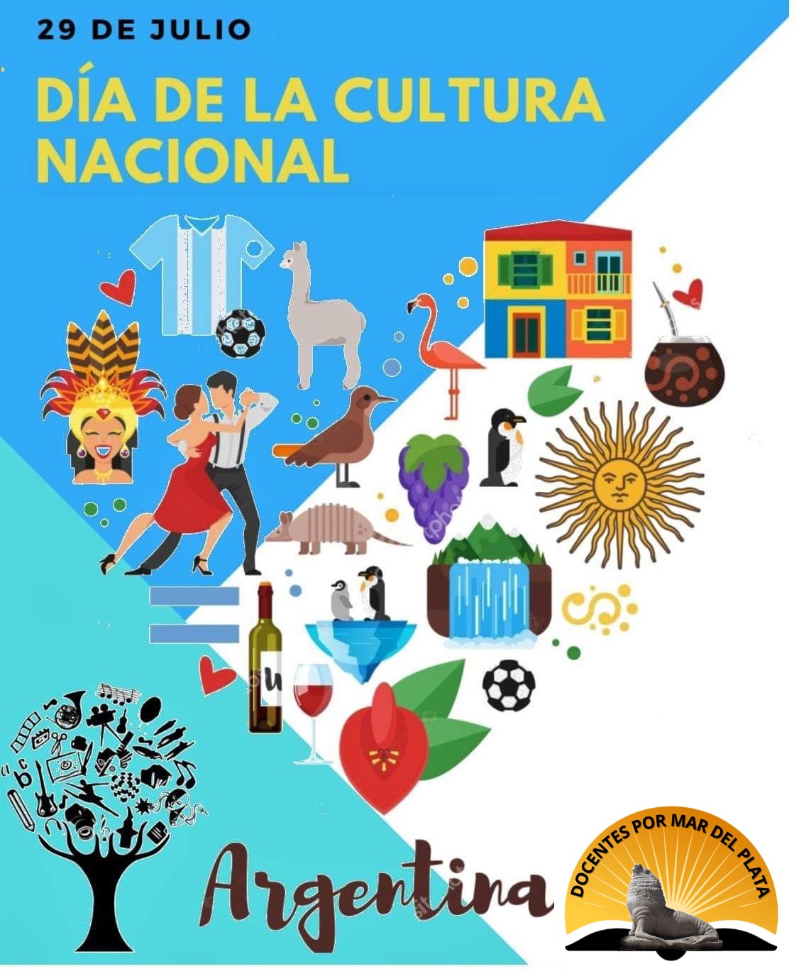 Docentes Por Mar Del Plata On Twitter 29 De Julio Día De La Cultura