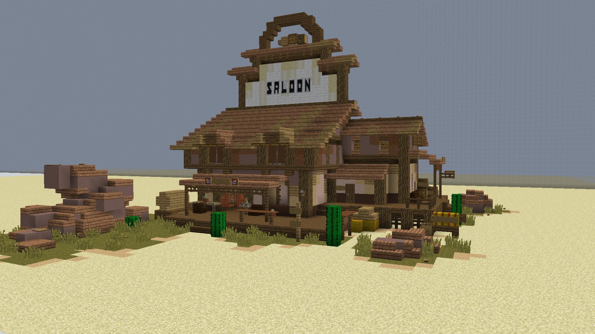 Minecraft Western House