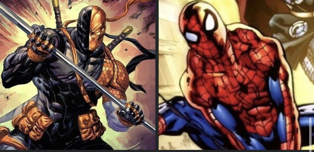 Deathstroke Vs Spiderman