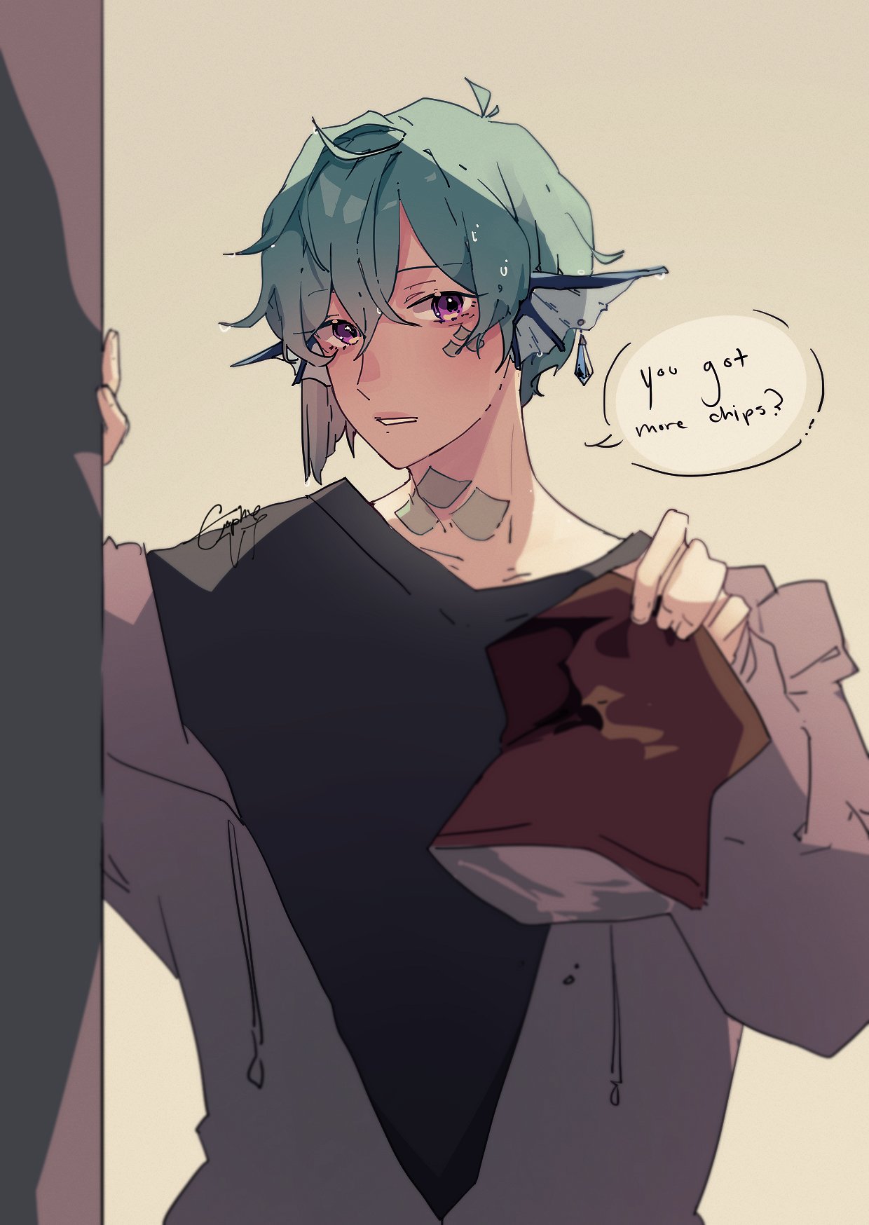 eri @ uni&work on Twitter: "as requested by fish #finanart https://t.co/O7VVUMCTb6" / Twitter