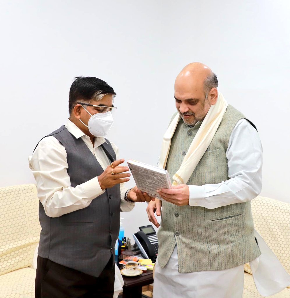 Dr. Subhas Sarkar on Twitter: "Today I had the opportunity to meet Hon'ble Union Home Minister ...