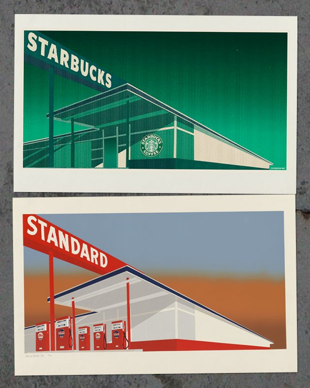 Ed Ruscha Standard