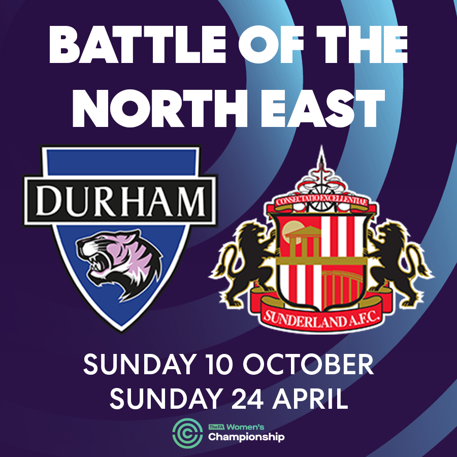 Barclays Women’s Championship on Twitter: "📆 Battle of the North East 𝕊𝕦𝕟𝕕𝕒𝕪 𝟙𝟘 𝕆𝕔𝕥𝕠𝕓𝕖𝕣 𝟚𝟘𝟚𝟙 ...