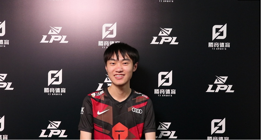 PentaQ on Twitter: "[2021 #LPL Summer Exclusive Interview] @TOP_Esports_. knight: I Want To Play ...