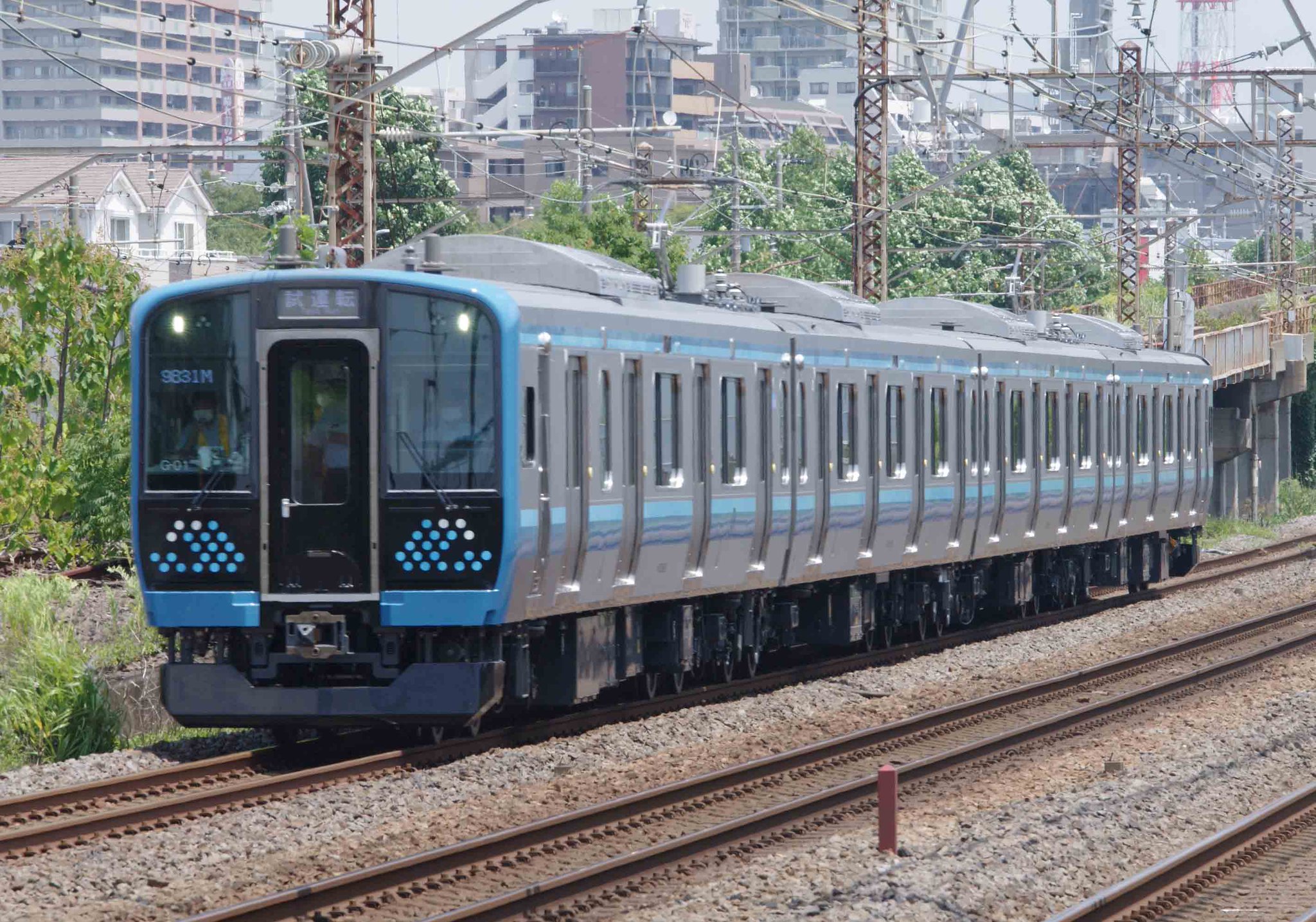 シリウス on Twitter: "7月28日撮影 東海道線 大磯～二宮間 E131系500番台 国府津～茅ヶ崎間 試運転 復路 後追いも #E131系500番台 https://t.co ...