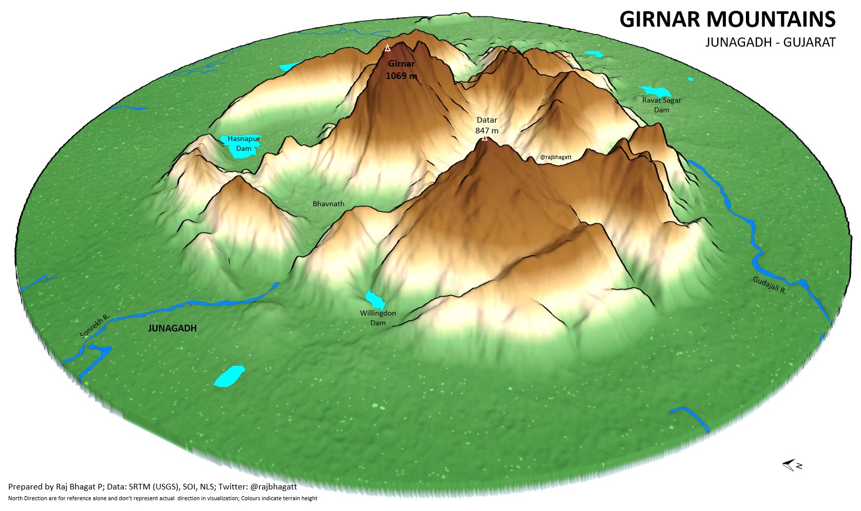 Girnar Map