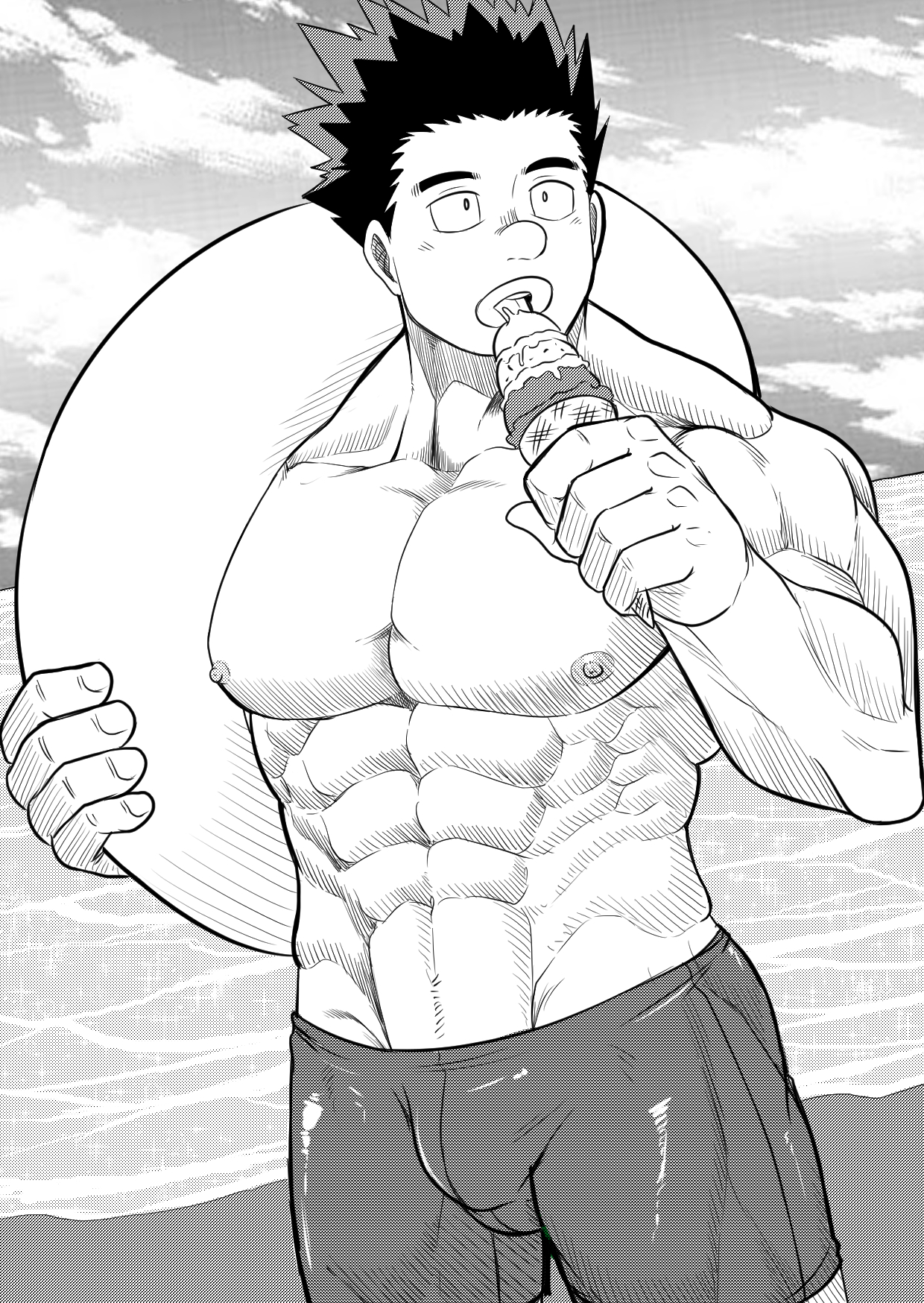 TofuBoyz lll 🔞 on Twitter: "[What If] Sato-kun on the beach.😎🌴 #NSFW #BNHA #MHA #Sato https://t ...