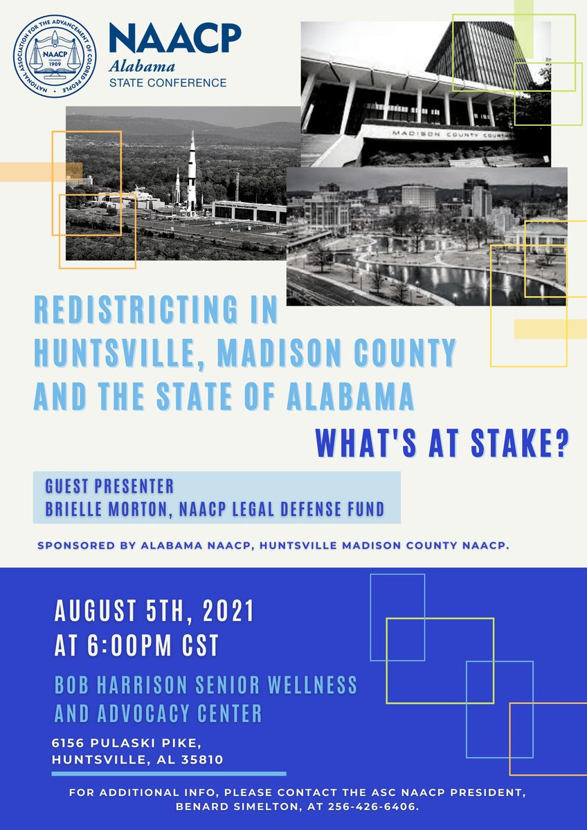 The @NAACP_LDF will facilitate an in-person training with the Alabama ...