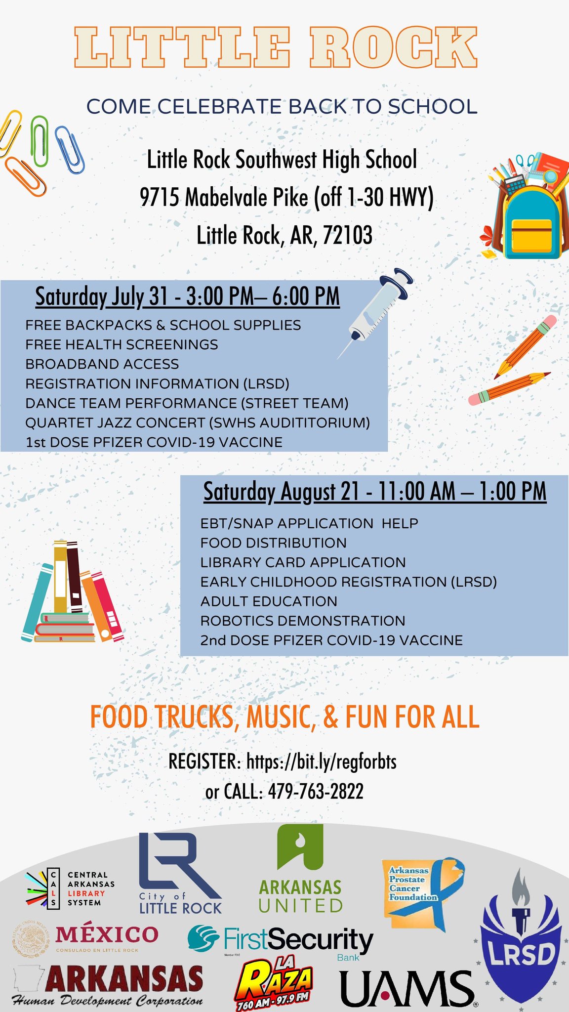 City of Little Rock on Twitter: "It's nearly that time again! Come ...