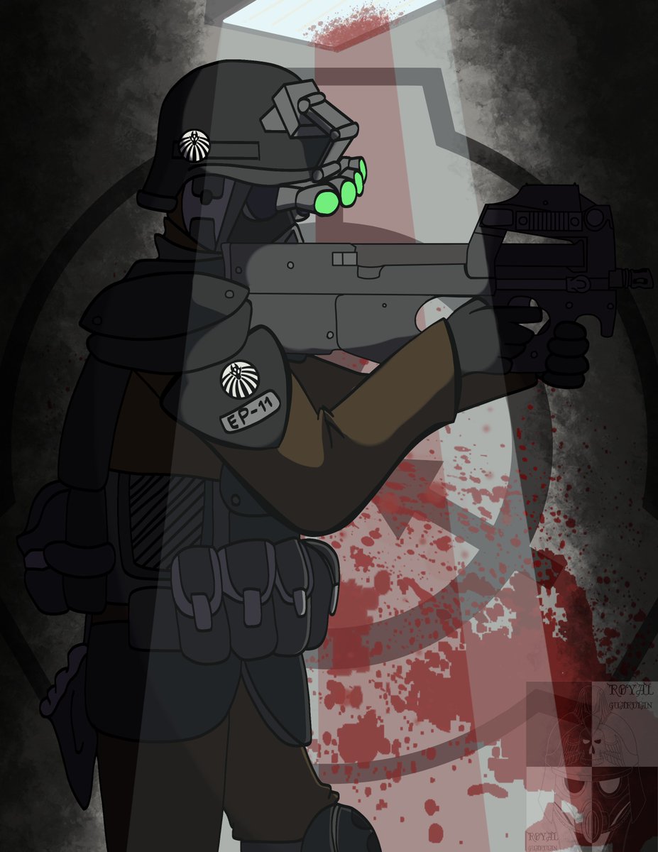 Royal Guardian on Twitter: "MTF Epsilon-11 ‘Nine-Tailed Fox’ P90s, 420J, and hazardous anomalies ...