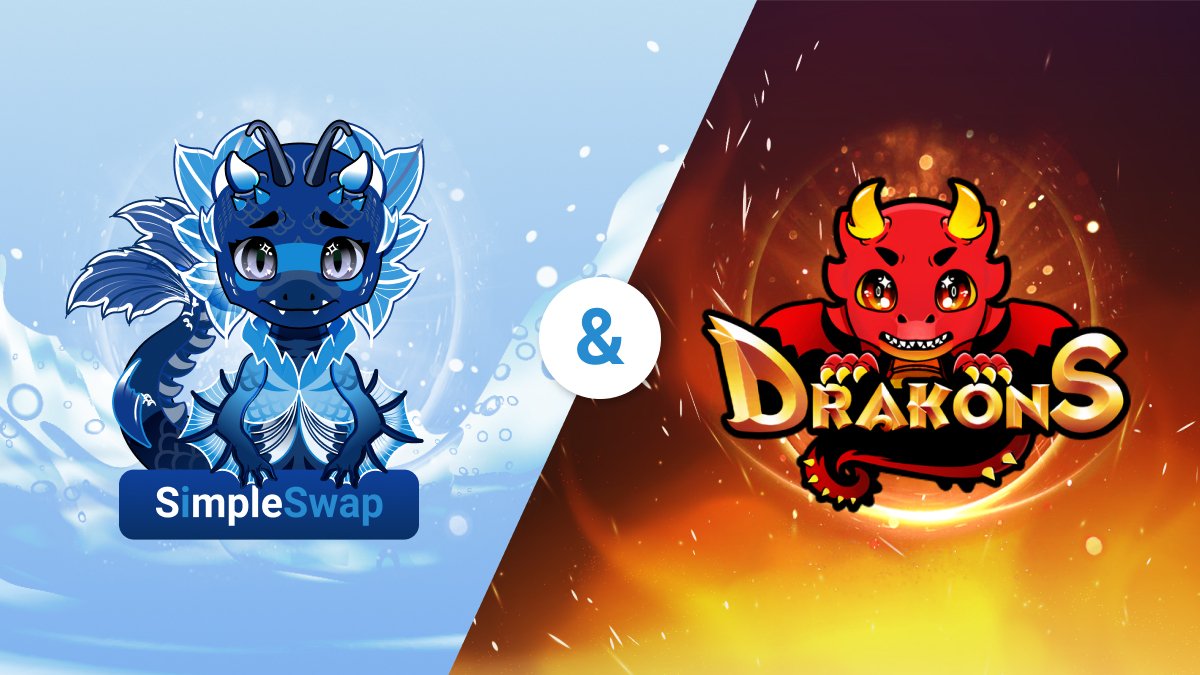 SimpleSwap on Twitter: "Who wasn’t dreaming about taming #Dragon? 🐉 With @SimpleSwap_io and ...