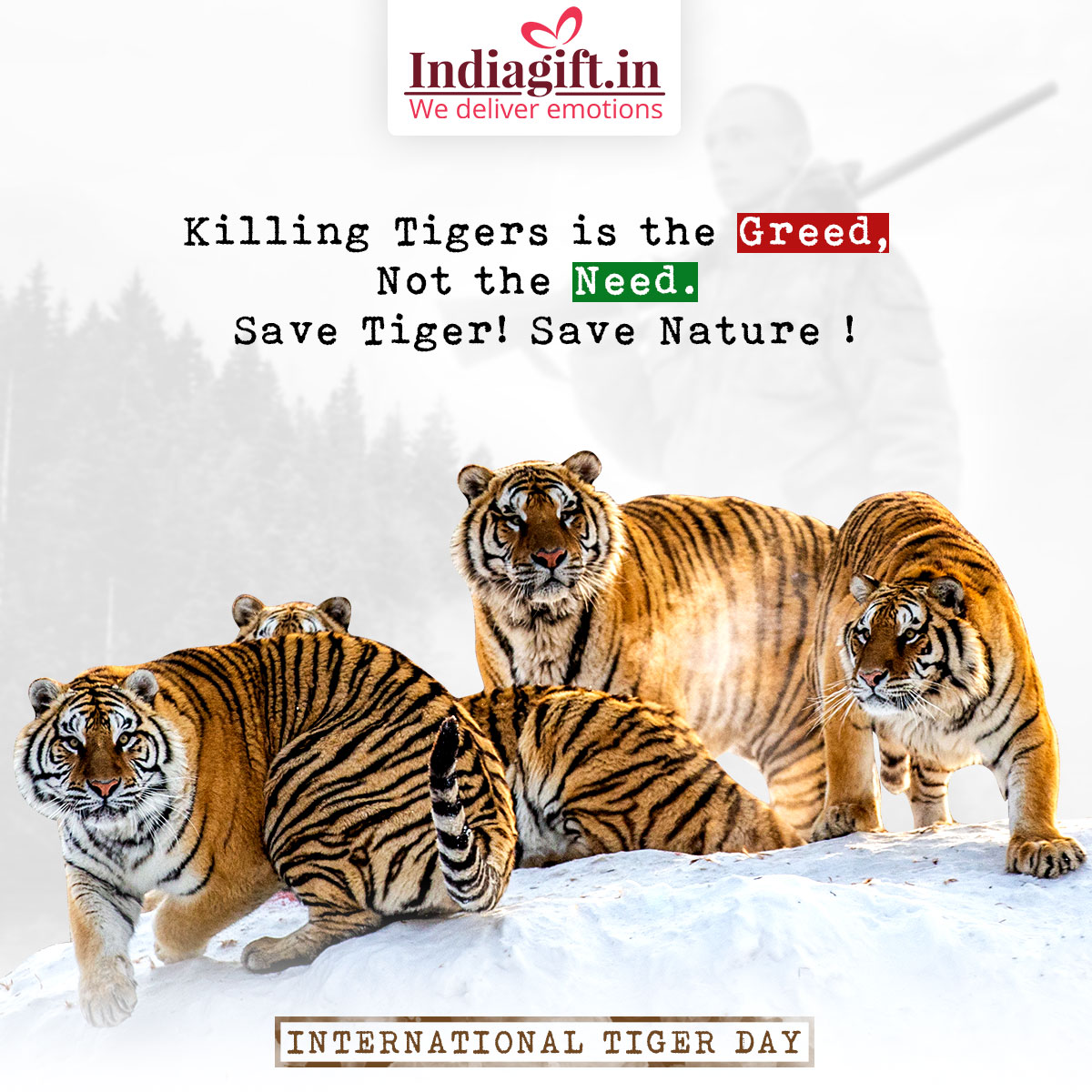 Save The Tigers Slogan