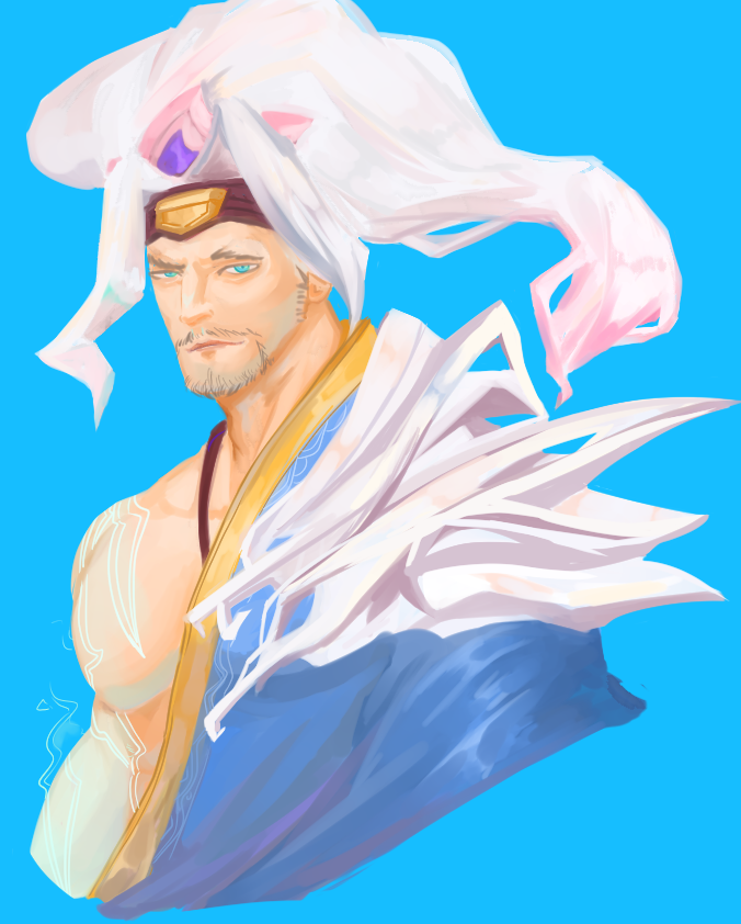 🌙 Mr Quiet 🌙 Commission's Closed! on Twitter: "Old Spirit Blossom Yasuo Paint https://t.co ...