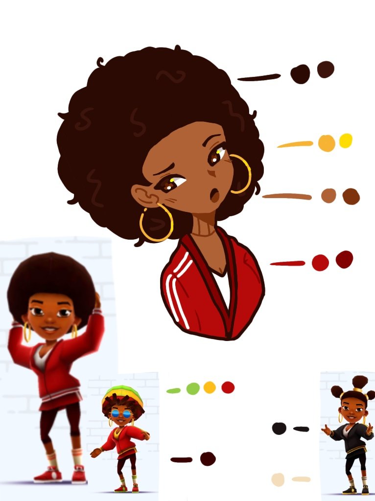 Subway Surfers Characters Frizzy