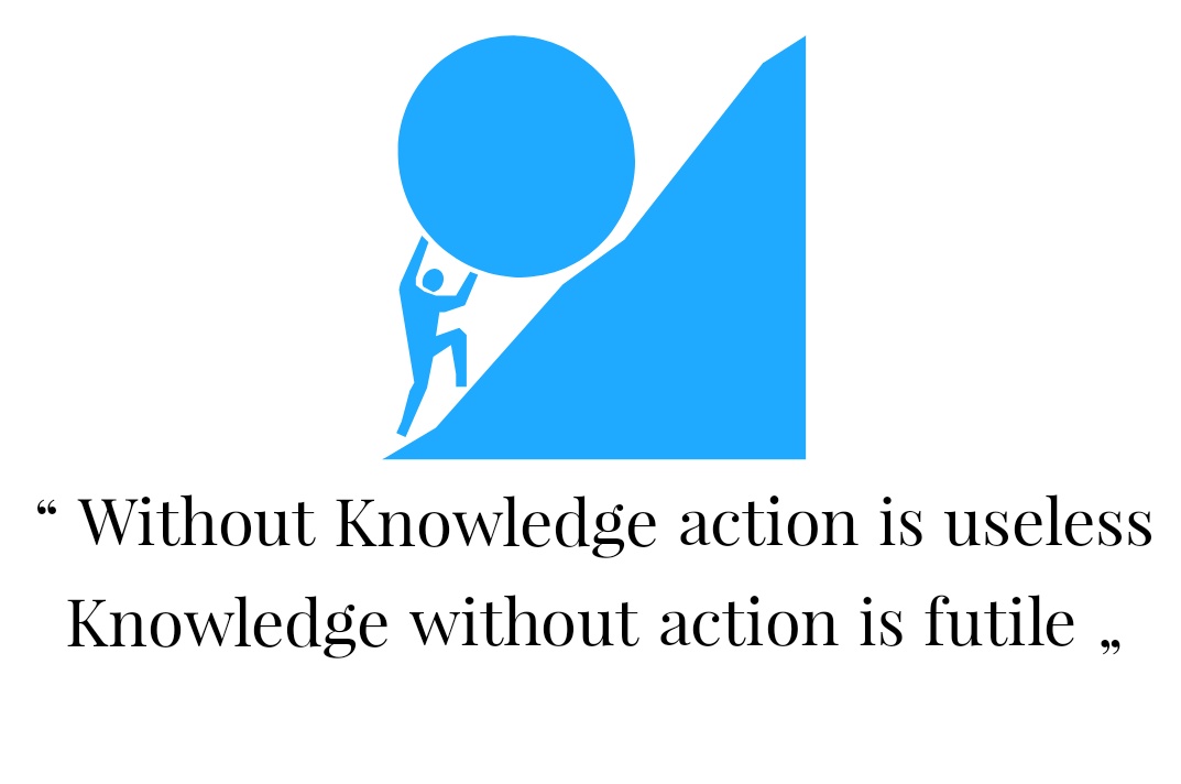Personality Development on Twitter: "“ Without Knowledge action is useless Knowledge without ...