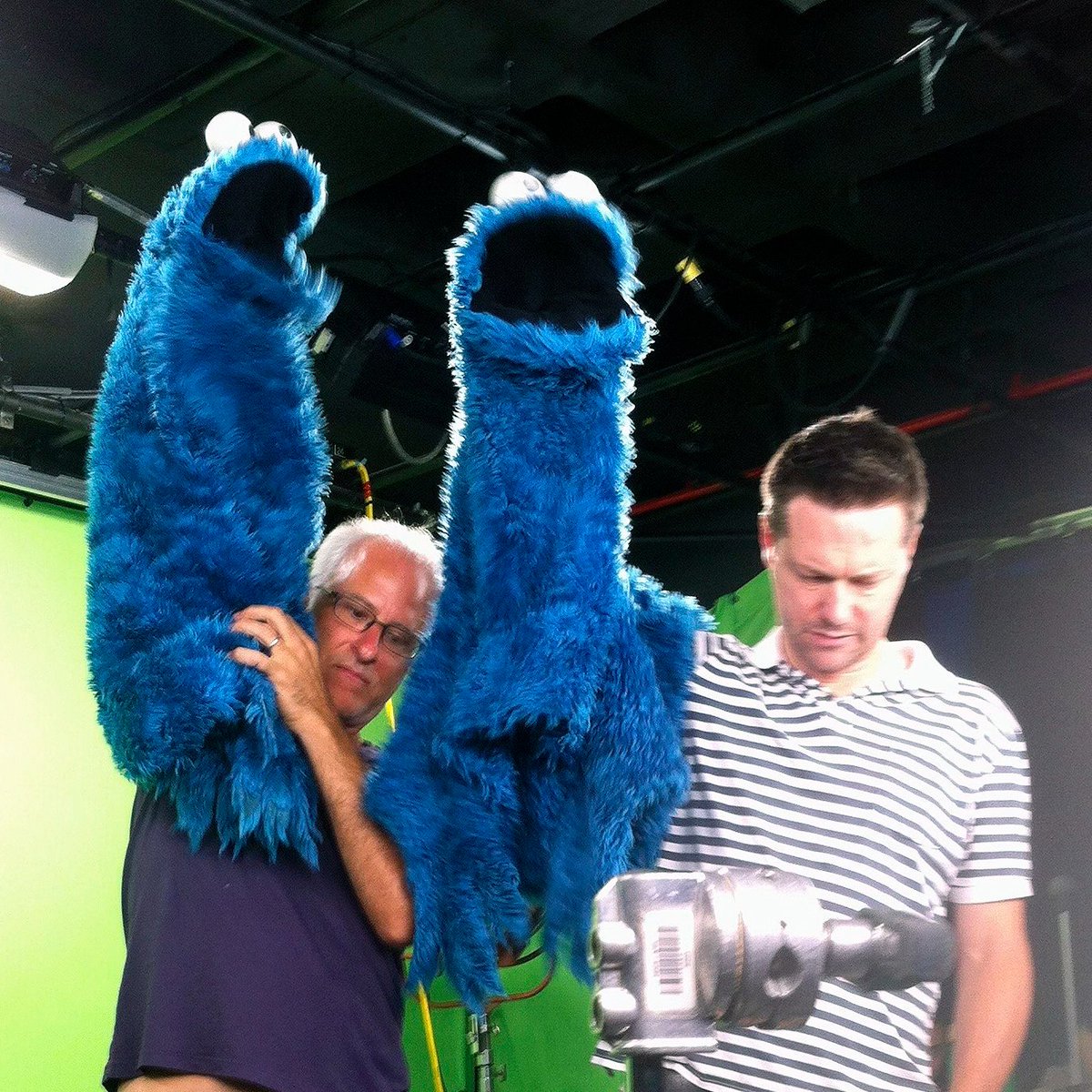 Sesame Street Puppeteers David Rudman