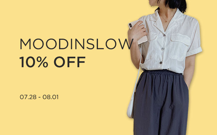 Codibook(コーディブック) on Twitter: "[#Codibook]イベント📣 8月1日まで「Moodinslow」10％OFF！ 8月2日まで「BANHARU」シーズンオフ ...