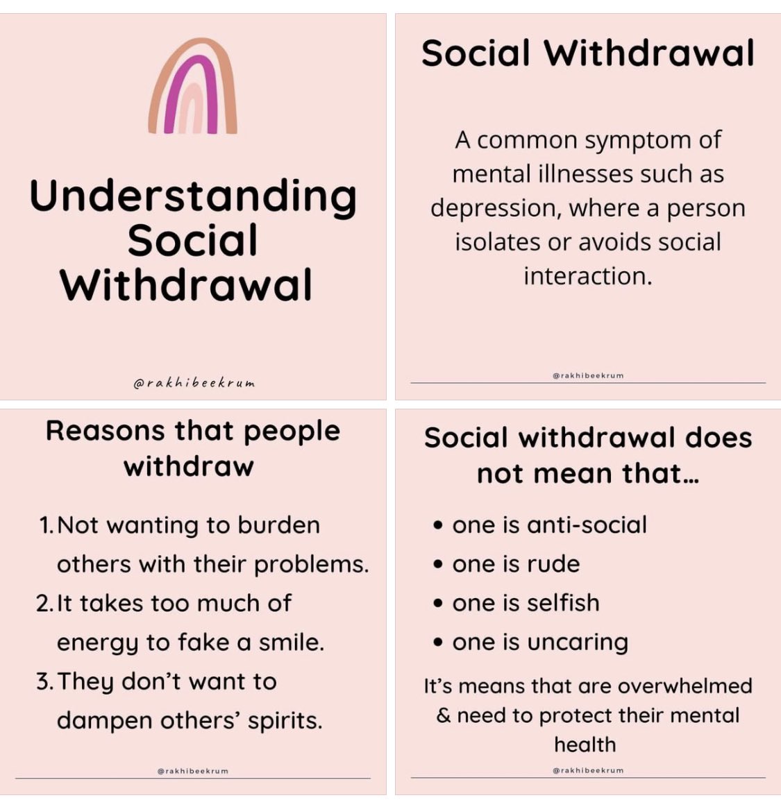 Social Withdrawal