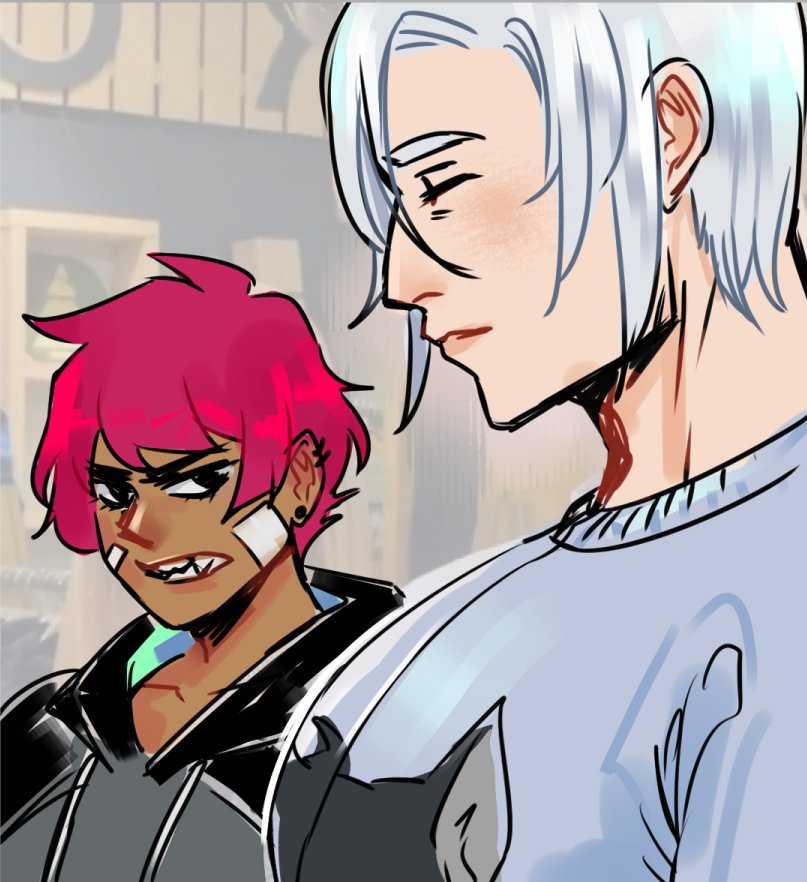 Kick their ass, Mitzy. You got this." 」万明 🌈 の漫画