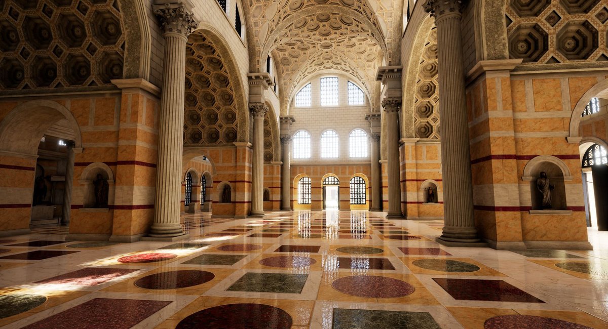 Basilica Of Maxentius Reconstruction