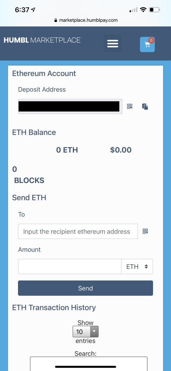 $HMBL #HUMBL Fire Looks like we have a crypto wallet live on #HUMBLPay ...