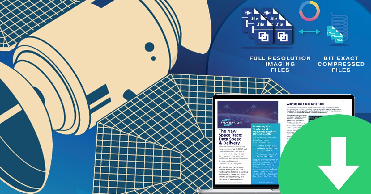 Pixspan on Twitter: "The #satellite industry is moving into the petabyte age. Learn how ...