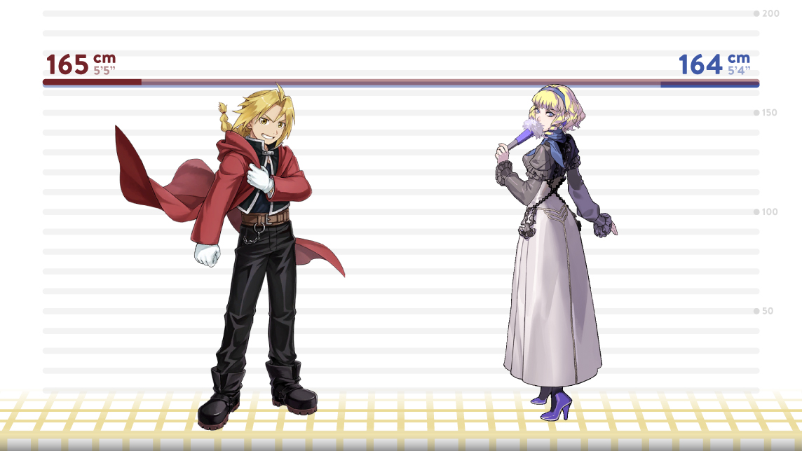 Edward Elric Tall