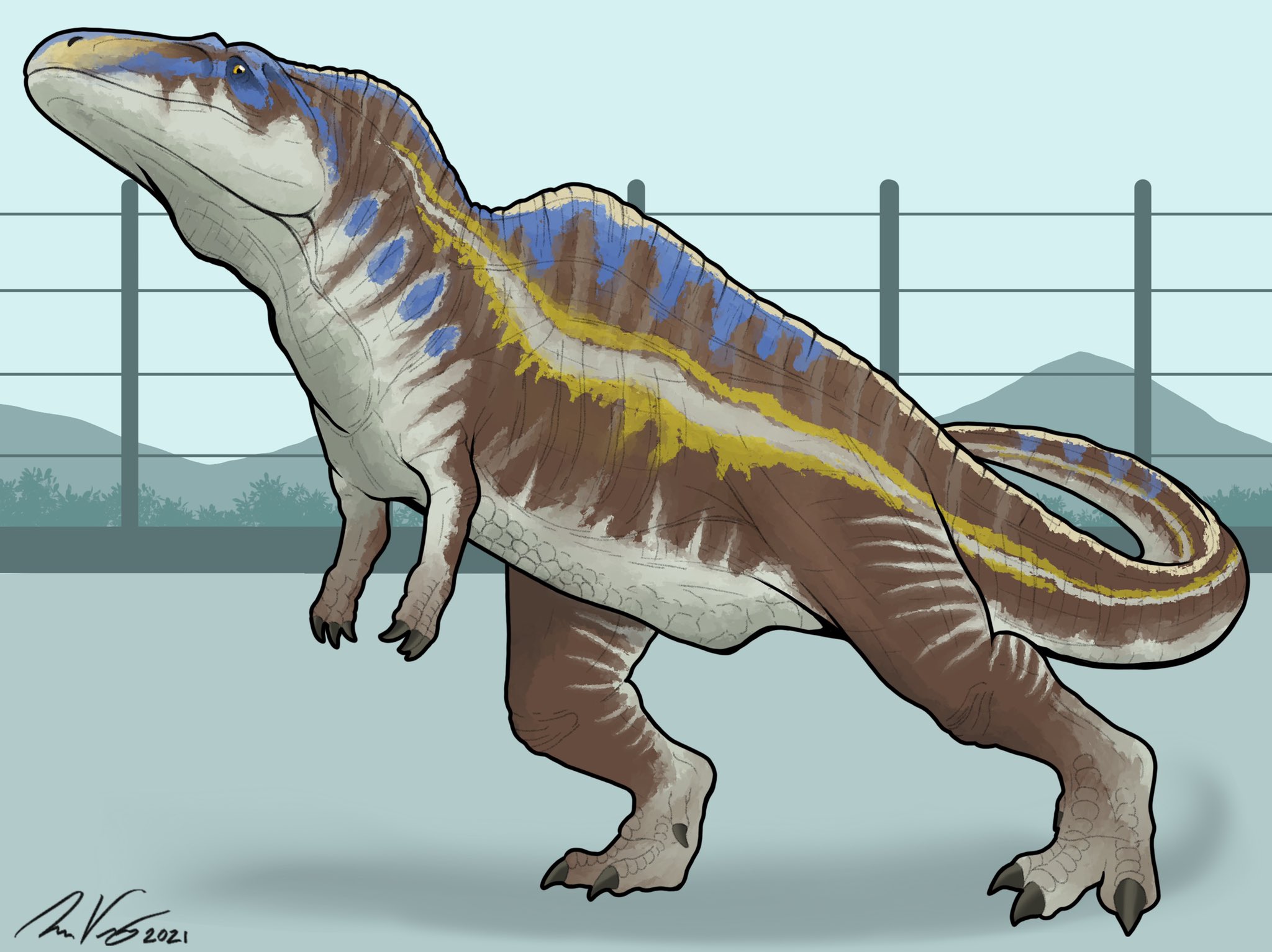 Acrocanthosaurus Jurassic Park Unlocking Acrocanthosaurus In Jurassic