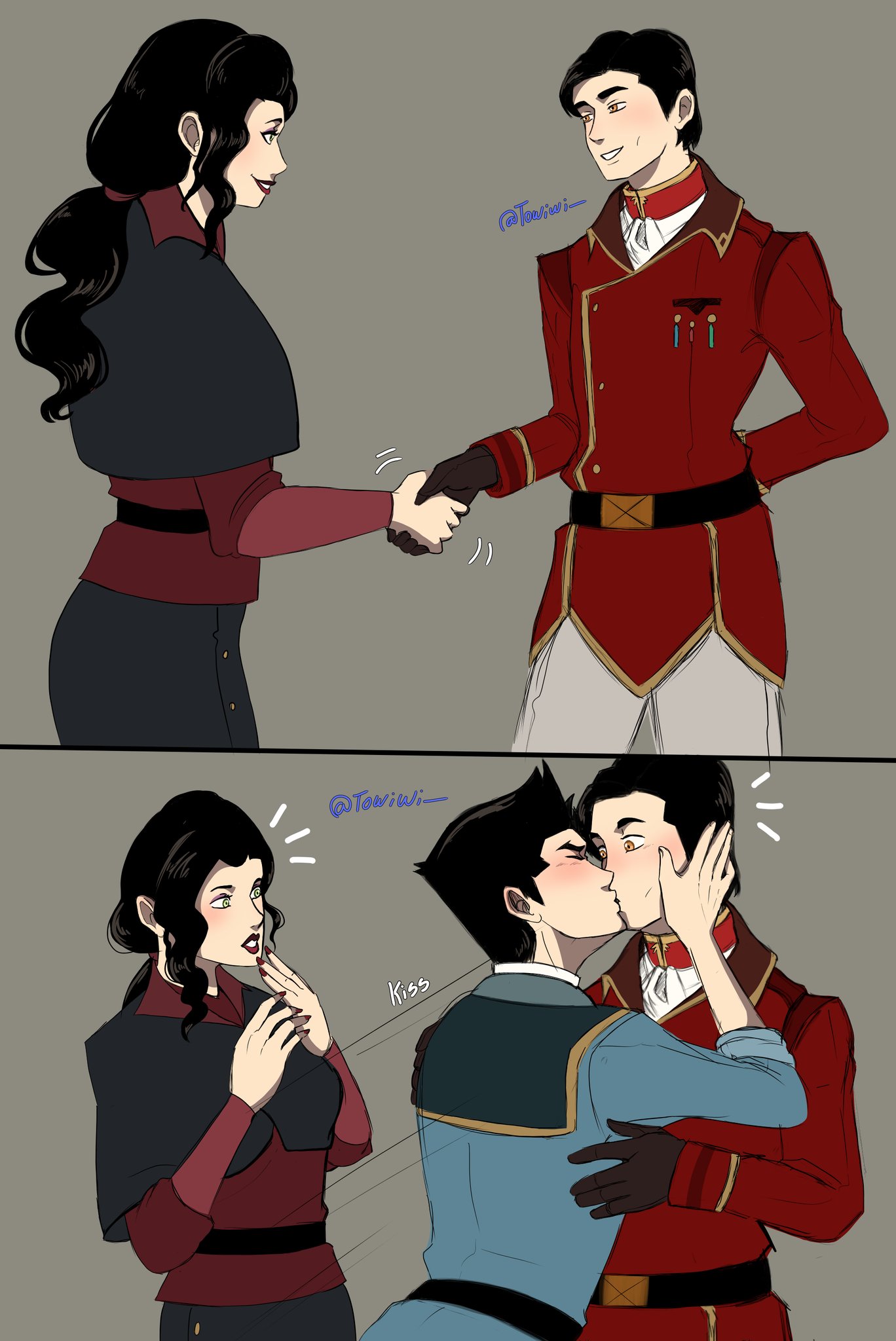 Legend Of Korra Asami And Iroh